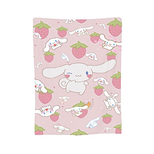 BAMUTECH Cute Blankets Four Seasons Thick Throw Blanket for Men Women Kids,Suitable for Home, Office Work,Pet Keep Warm (50''x40''), Blue