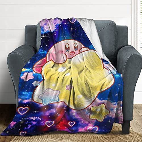 Ultra-Soft Anime Merch Anime Throw Blanket for Couch Bed Sofa, Lightweight Plush Cozy Flannel Blankets Warm Bedding 40"x50"