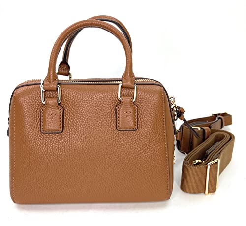 Tory Burch Thea Web Mini Satchel Crossbody Bag (Moose)