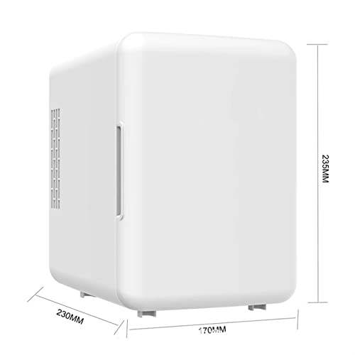 YAARN Small Fridge for Bedroom Cosmetics Beauty Mini Refrigerator 10L Facial Mask Perfume Refrigeration Preservation Mini Mirror