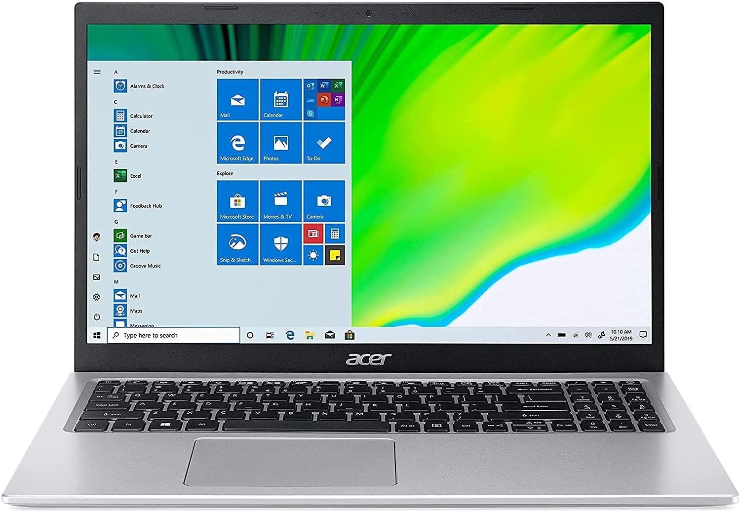 Acer 2023 Newest Aspire 5 15.6" FHD Laptop, Intel Core i3-1115G4 (up to 4.1GHz), 20GB RAM 512GB NVMe SSD, WiFi 6 USB-A&C Webcam HDMI, Windows 10 S