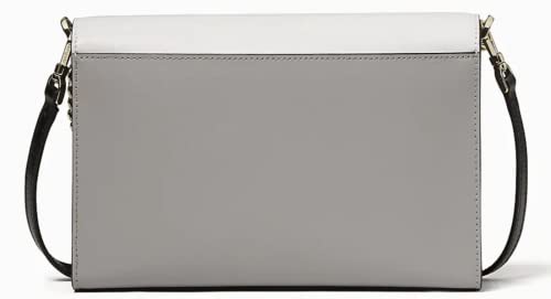 Kate Spade Carson Convertible Crossbody Handbag With Card Case (Nimbus Grey)
