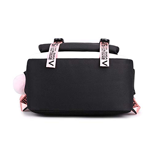 Dingzheyan BTS School Laptop Backpacks Korean Daypack Book Bag Casual Backpack Backpack For Students
