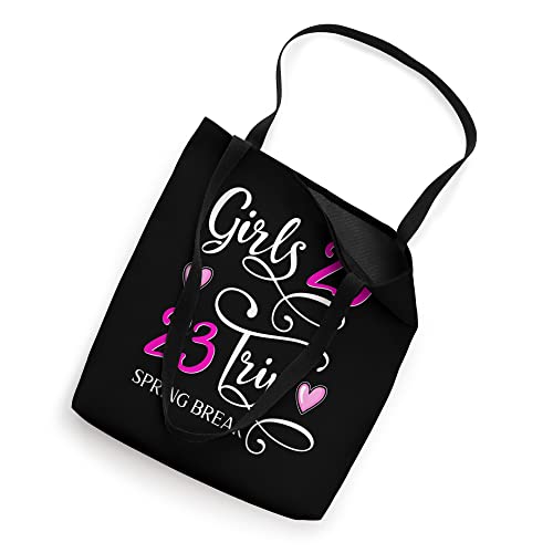 Girls Trip Spring Break 2023 Vacation Matching Group Tote Bag