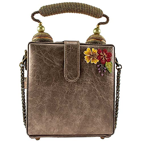 Mary Frances Time of Your Life Top Handle Clock Handbag, Multi