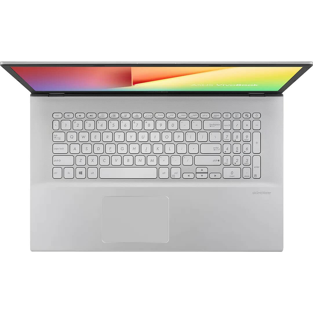 ASUS 2022 VivoBook 17 K712EA Thin and Light Laptop, 17.3” FHD Display, Intel Core i5-1135G7, 16GB DDR4 RAM, 512GB PCIe SSD, Backlit Keyboard, Wireless-AX, HDMI, Windows 10, Silver