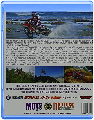 MOTO 5 The Movie Blu-Ray