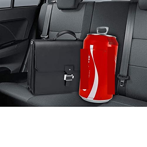 HESNDxbx Mini Fridge Mini Hot and Cold Household Refrigerator Portable Small Dormitory Student Refrigerator