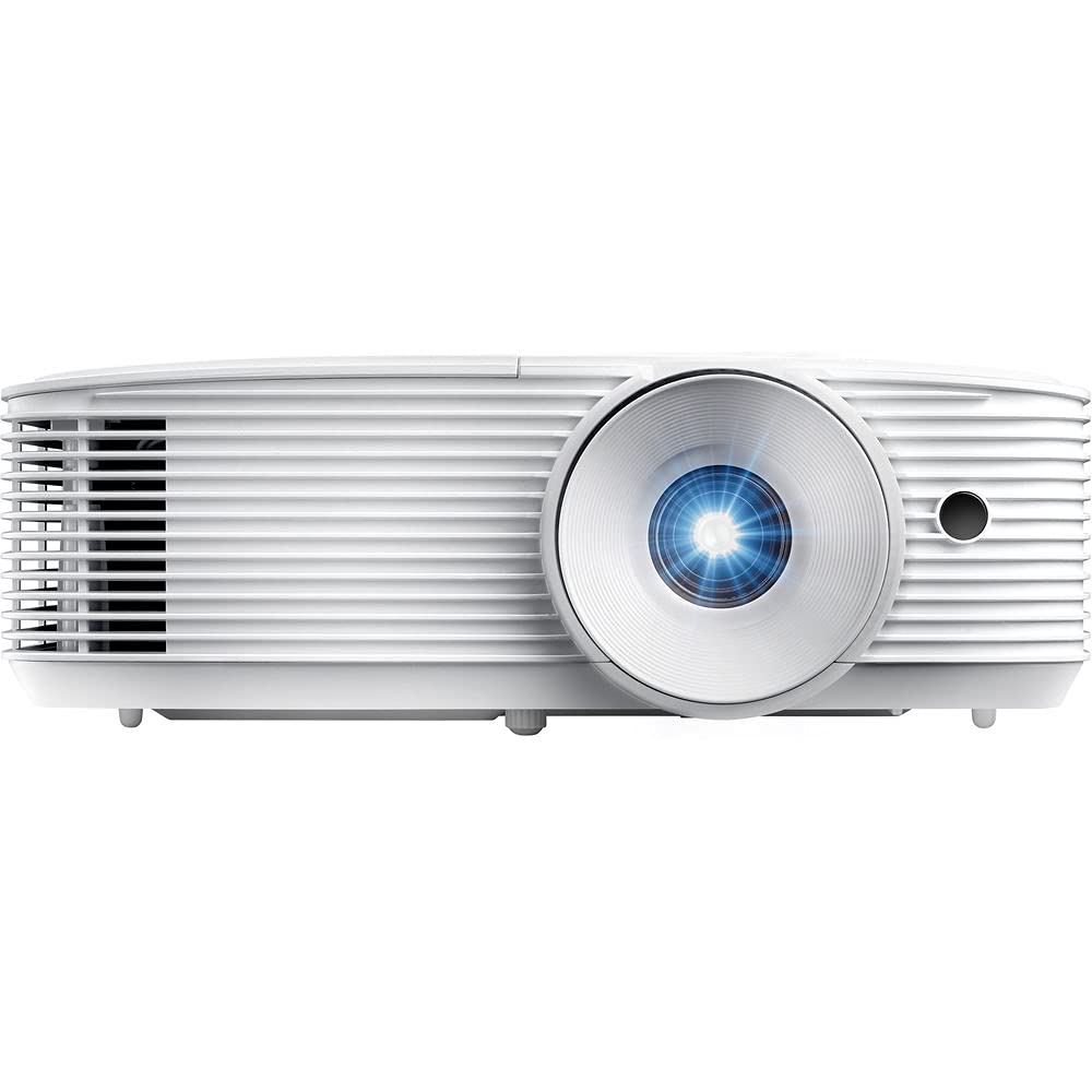 Optoma S343 SVGA DLP Professional Projector | Bright 3600 Lumens | Business Presentations, Classrooms, or Home | 15,000 Hour lamp Life | Speaker Built in | Portable Size