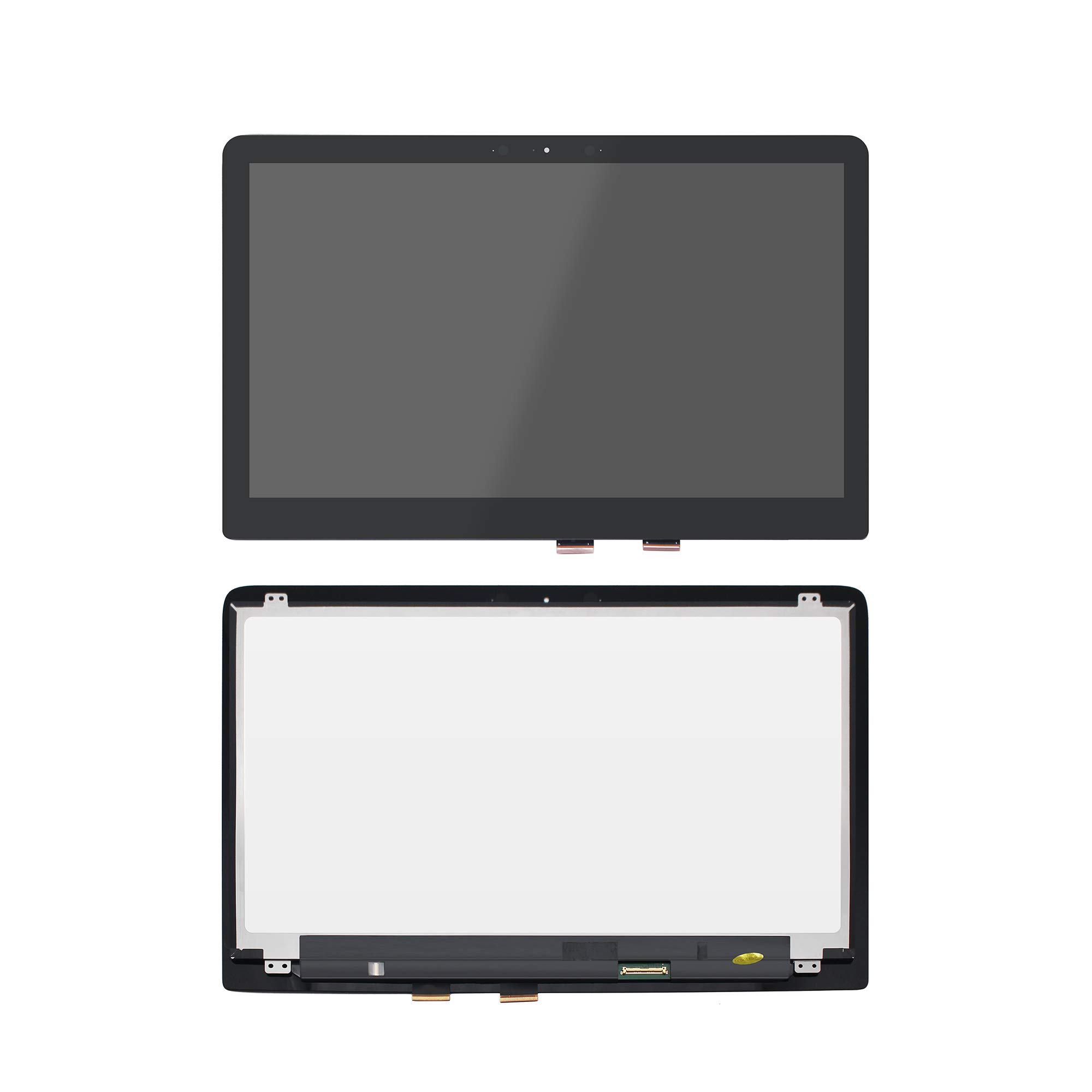 LCDOLED Replacement 15.6 inches UHD 4K IPS LCD Display Touch Screen Digitizer Assembly for HP Spectre x360 15-ap 15t-ap Series 15-ap000 15t-ap000 15-ap012dx 15-ap052nr 15-ap062nr (No Bezel)