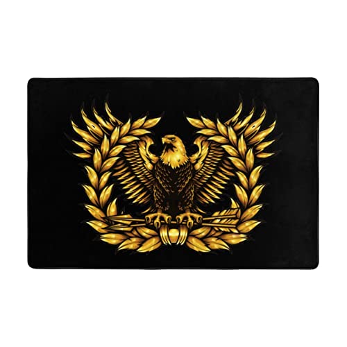Warrant Officer Rising Eagle T Area Rug Living Room Bedroom Kitchen Sofa Bedside Carpet Floor Mats 36"X24"