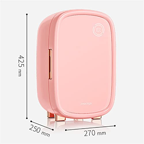 YAARN Small Fridge for Bedroom Professional Beauty Refrigerator Skin Care Cosmetics Small Refrigerator Intelligent Preservation 12L Fridge