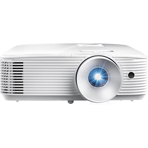 Optoma S343 SVGA DLP Professional Projector | Bright 3600 Lumens | Business Presentations, Classrooms, or Home | 15,000 Hour lamp Life | Speaker Built in | Portable Size