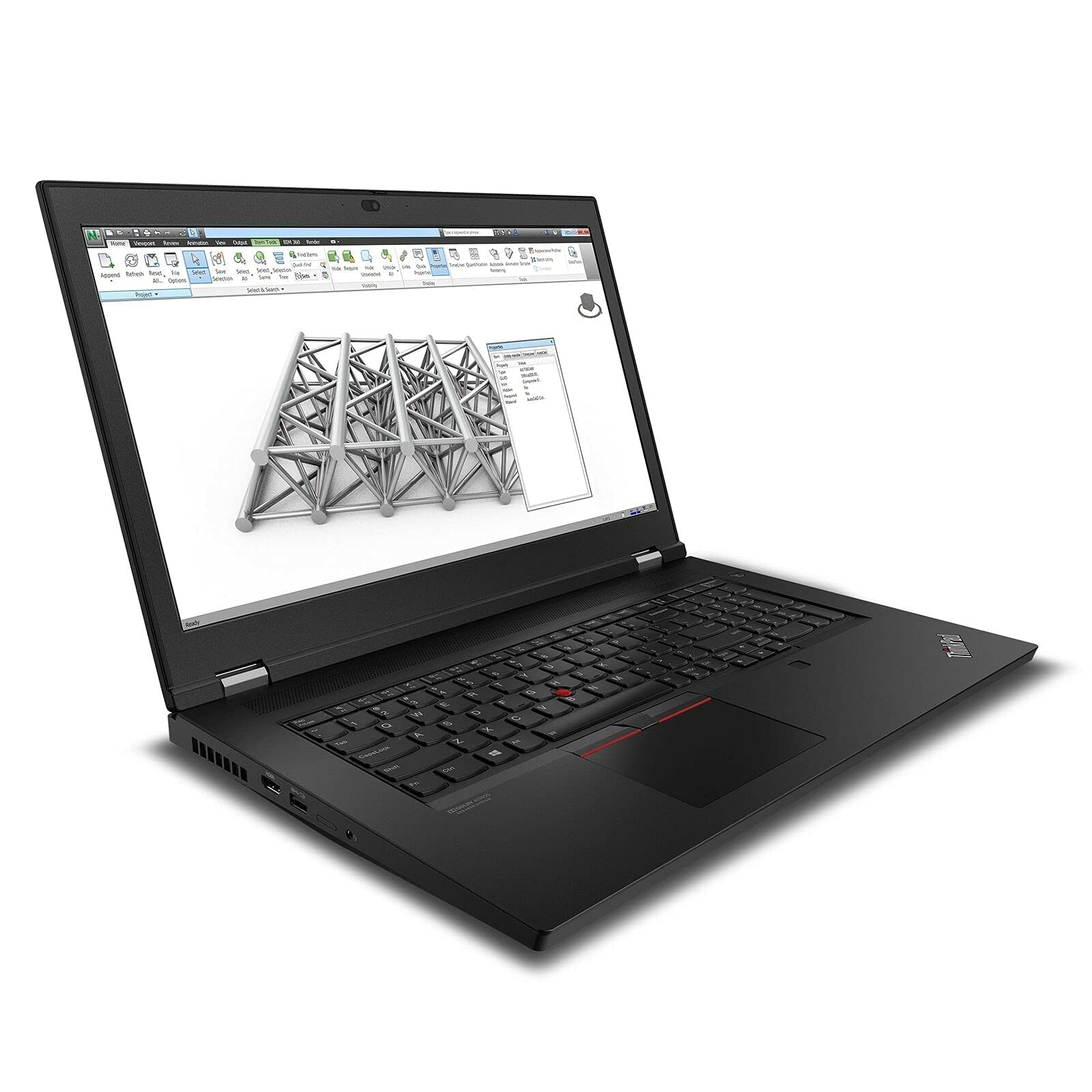 Lenovo Thinkpad P17 17.3" FHD IPS (Intel 6-Core i7-10750H, 64GB RAM, 2TB PCIe SSD, Quadro T2000 4GB Graphics) Mobile Workstation Laptop, Backlit, Thunderbolt, Fingerprint, Windows 10 / 11 Pro