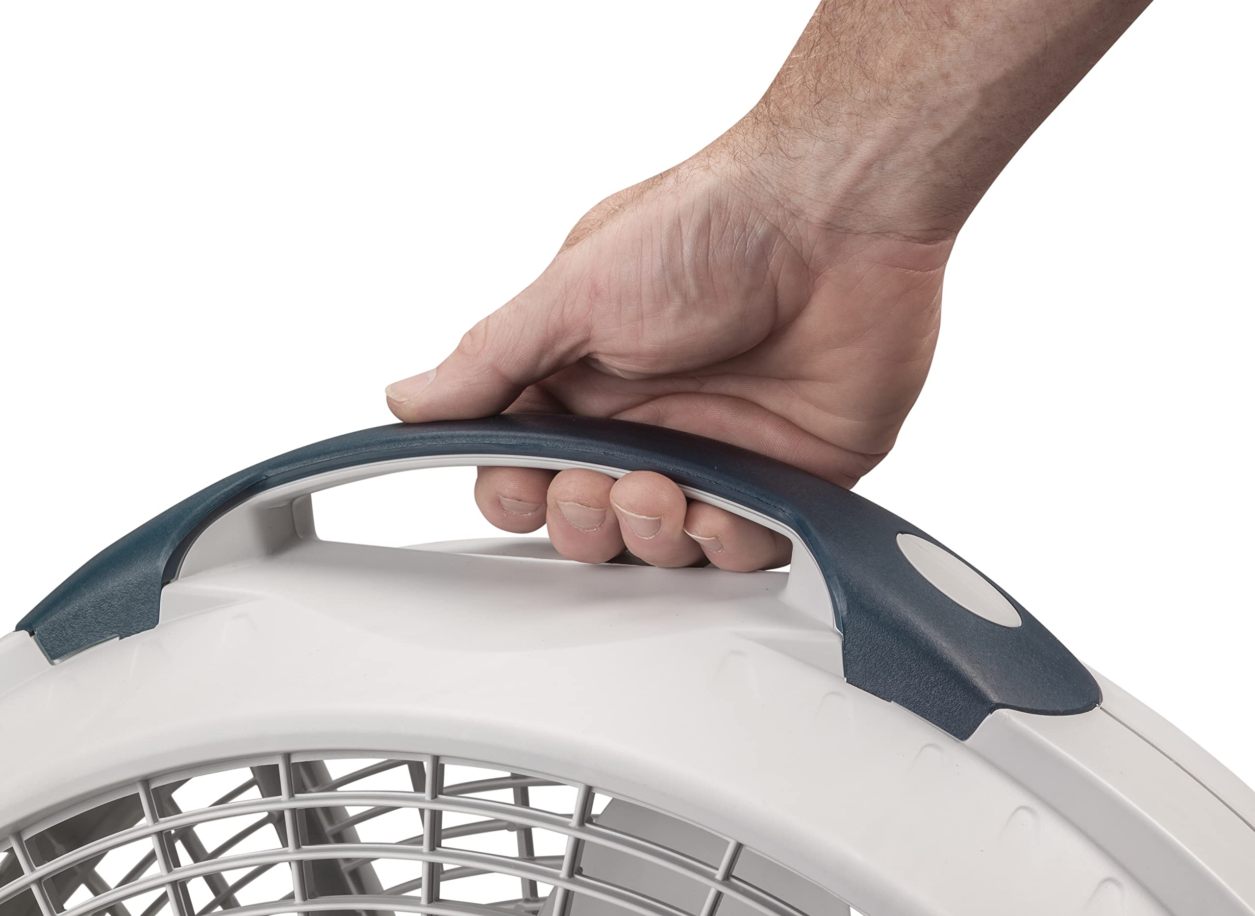 Lasko 3300 Wind Machine Air Circulator Portable High Velocity Floor Fans, for Indoor Home Cooling Breezes and, White Noise in Bedroom