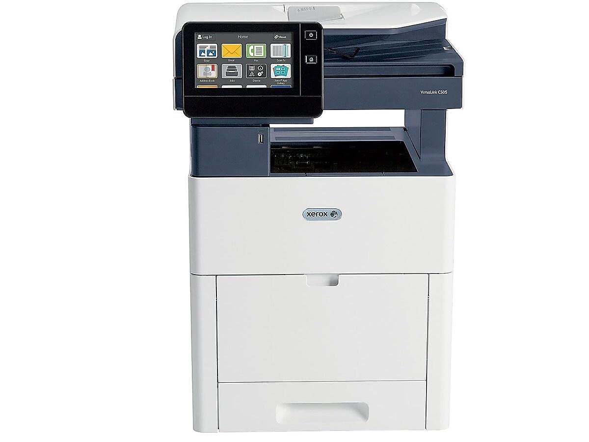 Xerox VersaLink C505/X Color Multifunction Printer, Amazon Dash Replenishment Ready,White