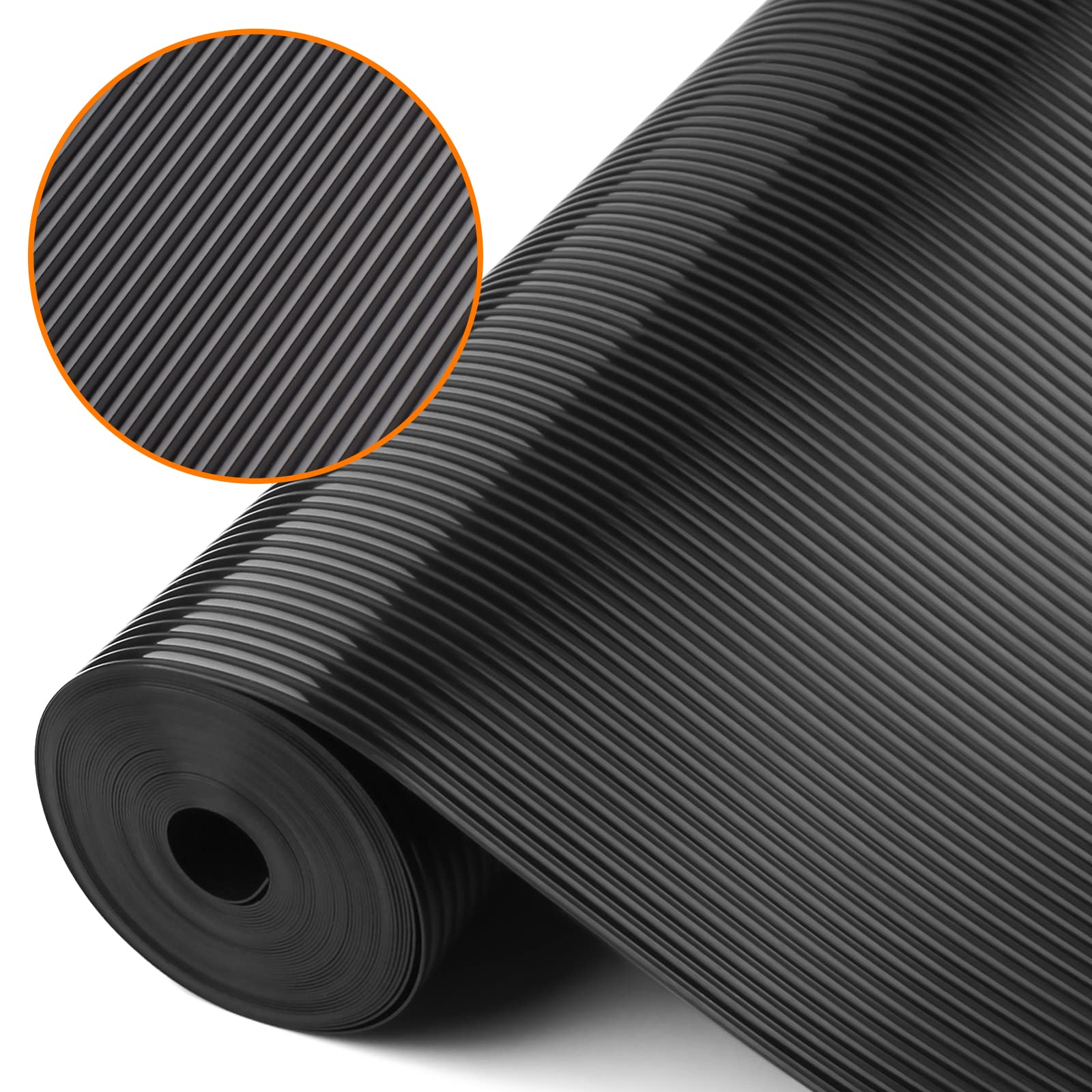 Shelf Liners for Kitchen Cabinets Non Adhesive Drawer Liner EVA Material Cupboard Mat Refrigerator Mats Washable Fridge Liner for Cabinet, Storage and Desks 11.8 x 59 Inches