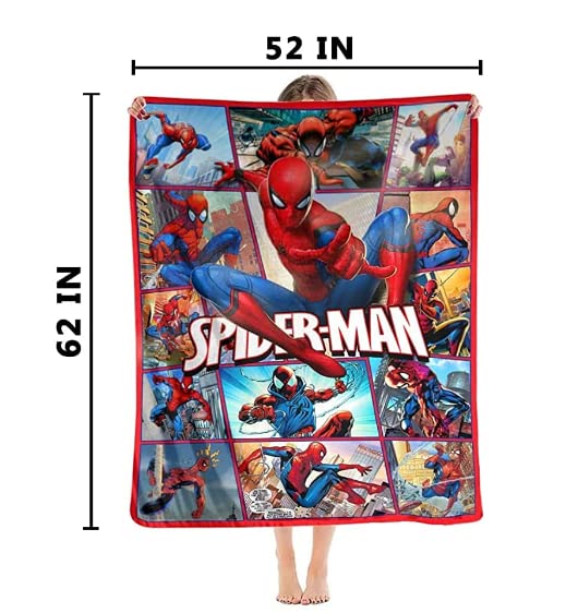 Blanket Flannel Manga Soft Cozy Throw Blanket for Couch Bed Sofa 52"x 62"