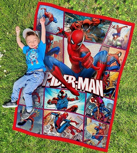 Blanket Flannel Manga Soft Cozy Throw Blanket for Couch Bed Sofa 52"x 62"