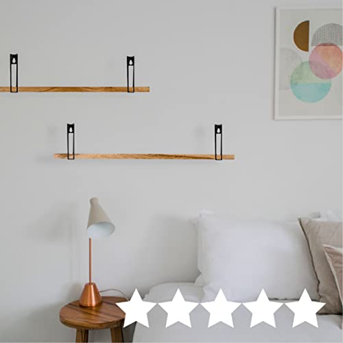 Floating Book Shelves for Wall Living Room Kitchen & Home | Sturdy Floating Bookshelf & Wall Decor for Home Kitchen & Bathroom | Easy to Install Shelves for Bedroom & Kitchen Shelves by Cotea