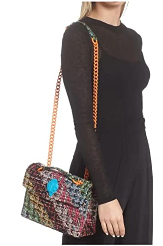 Kurt Geiger Women’s Kensington Large Multicolor Tweed Shoulder Bag