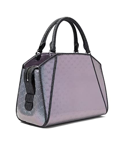 Michael Kors Cleo Medium Satchel Heather Grey One Size