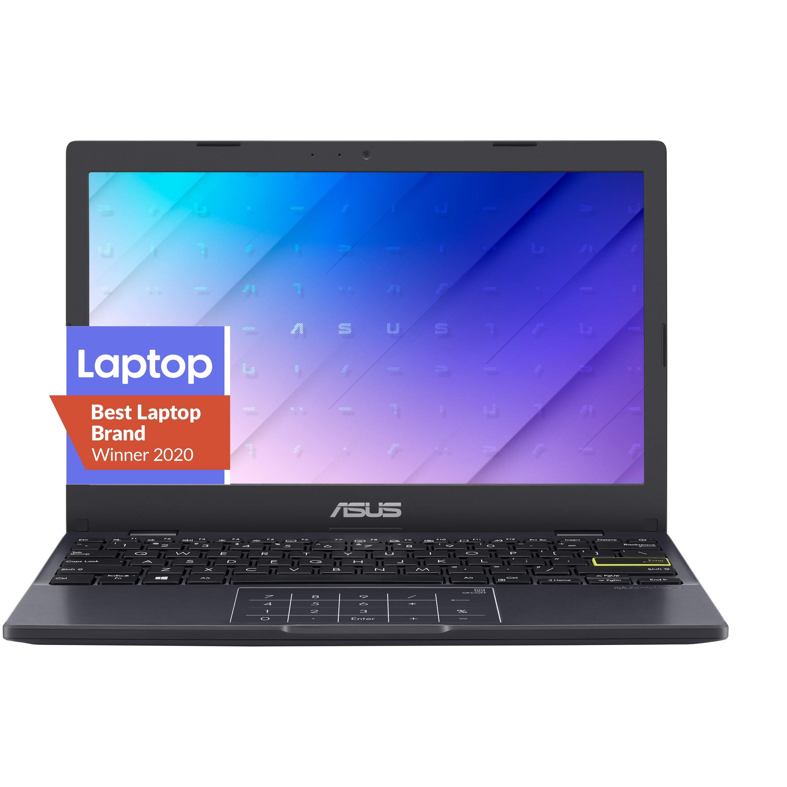 ASUS Laptop L210 11.6โ Ultra Thin, Intel Celeron N4020 Processor, 4GB RAM, 64GB eMMC Storage, Windows 10 Home in S Mode with One Year of Office 365 Personal, L210MA-DB02,Star Black
