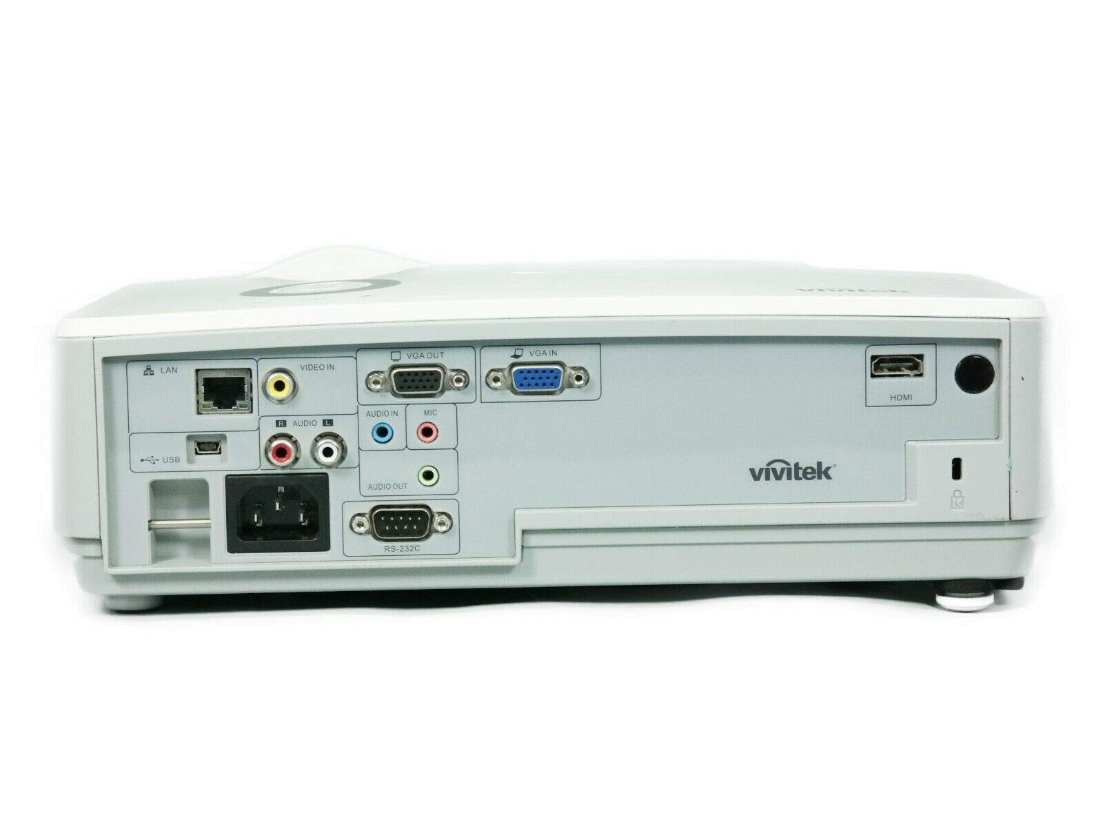 ViviTek D859 DLP Projector 3600 ANSI 3000:1 Contrast HD HDMI 1080i 3D-Ready (Renewed)