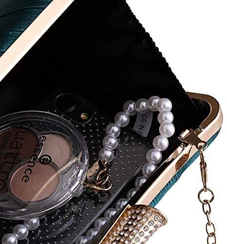 AYKDAS Purses & Totes, Evening Clutches & Crossbody Bags Tassel Craft Women's Hand-Held Party Bag Evening Bag (Color : Green)