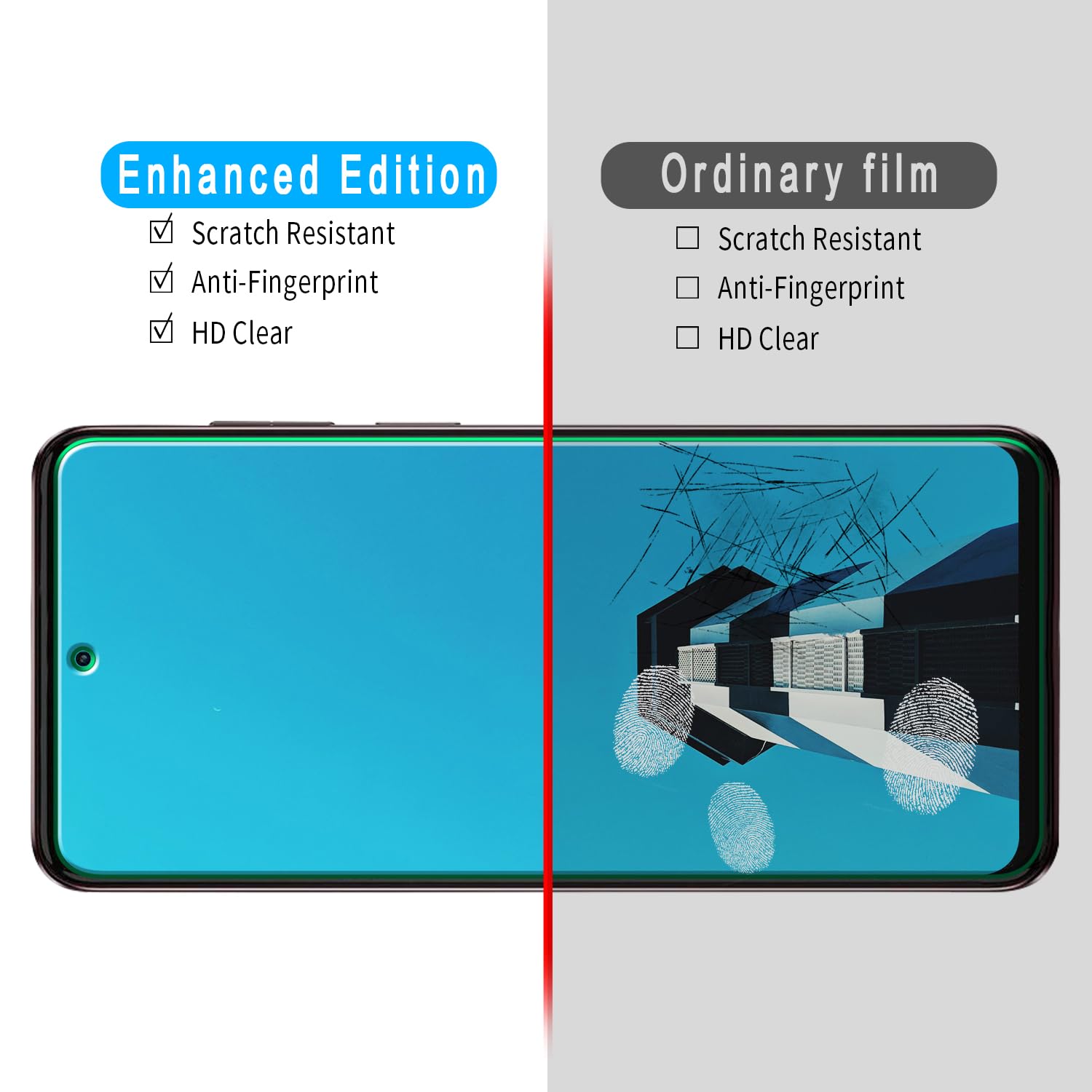 Slanku (3 Pack) for Motorola Moto G Stylus 5G (2023) Tempered Glass Screen Protector, Anti Scratch, Bubble Free, Easy To Install