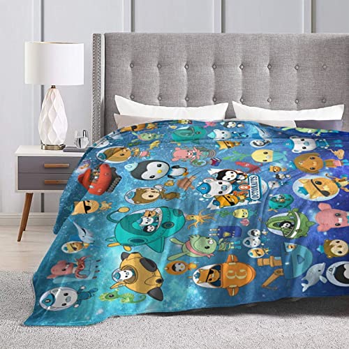 Flannel Throw Blanket Super Soft Fuzzy Bed Blankets Warm Winter Blankets for Bedroom Sofa 50"x40"