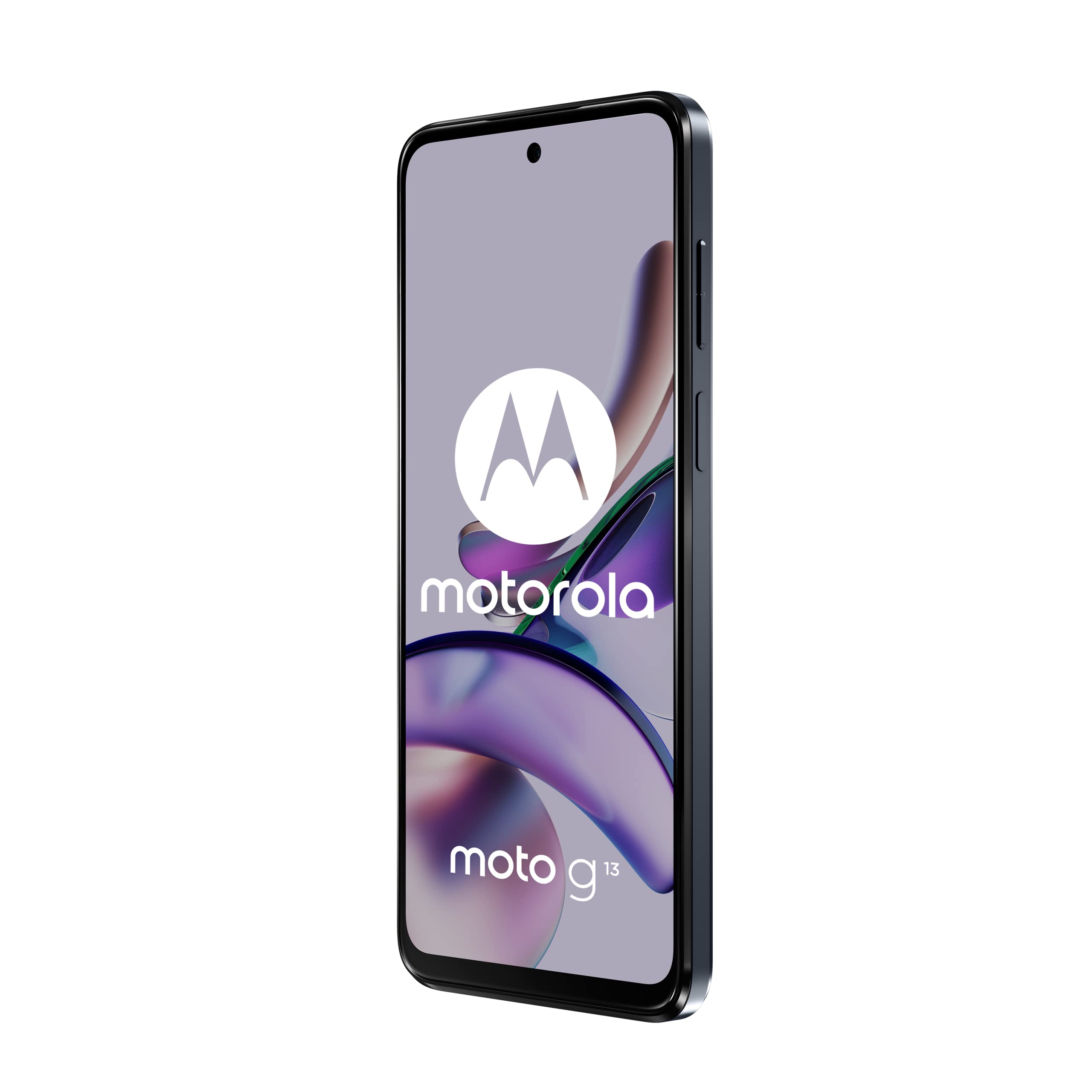 Motorola Moto G13 Dual SIM 128GB ROM + 4GB RAM Factory Unlocked 4G Smartphone (Matte Charcoal) - International Version