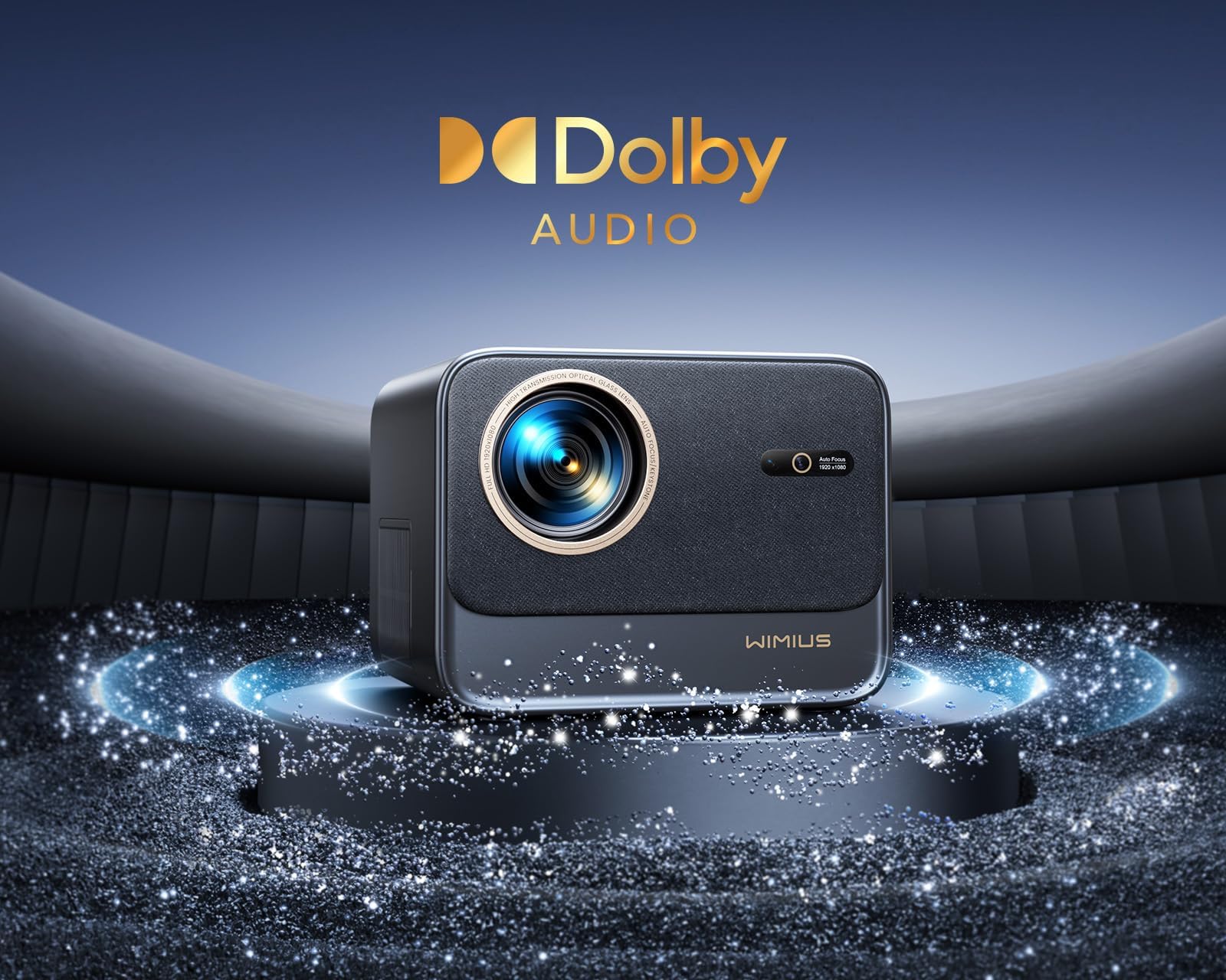 Projector, WiMiUS 2023 Newest 5G WiFi Bluetooth Projector, 480 ANSI Lumens Full HD 4K Projector Support 4P/4D Keystone, 50% Zoom, Bluetooth 5.2 Outdoor Video Projector for PC Smartphone USB (200000H)