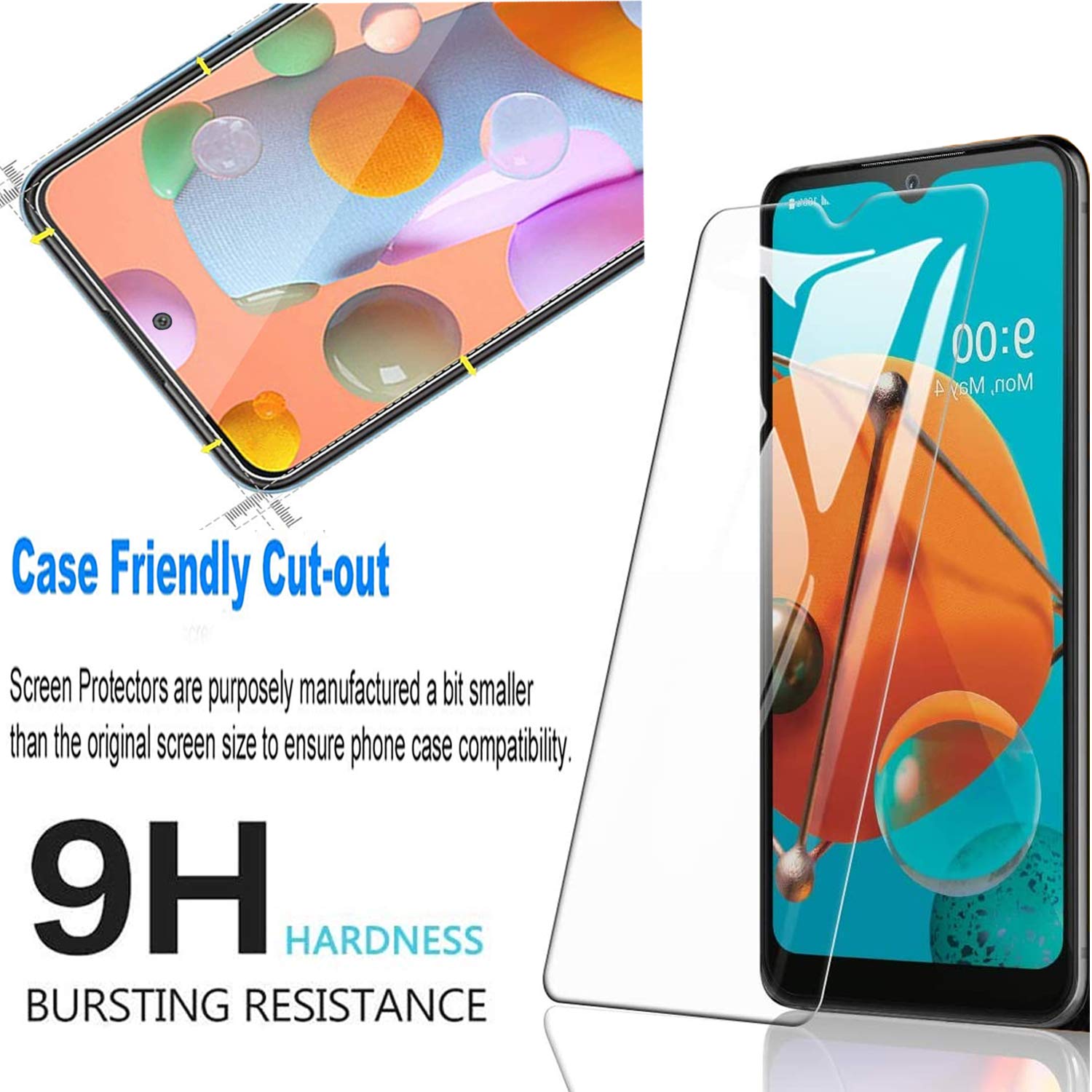 Moto G Pure Case, Motorola G Pure Case, [with Tempered Glass Screen Protector Include], Circlemalls Military Grade 12 ft Shockproof Cover Built in Kickstand and Belt Clip Holster -Dark