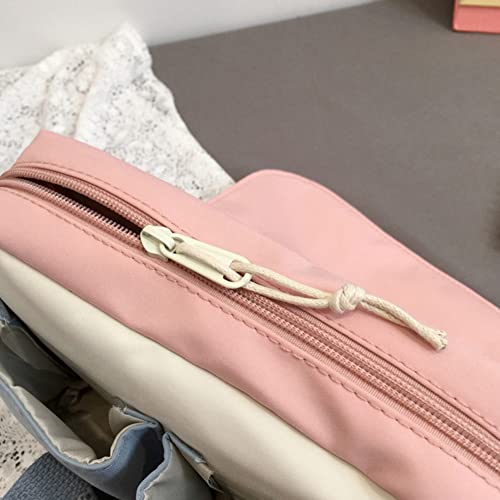 Kawaii Shoulder Backpack Korean Students Totes Schoolbag with Pins Crossbody Bag