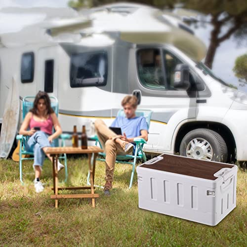 GFDFD Outdoor Camping Storage Box Large Capacity Moving Travel Debris Trunk General Car Trunk Storage Box Portable Case