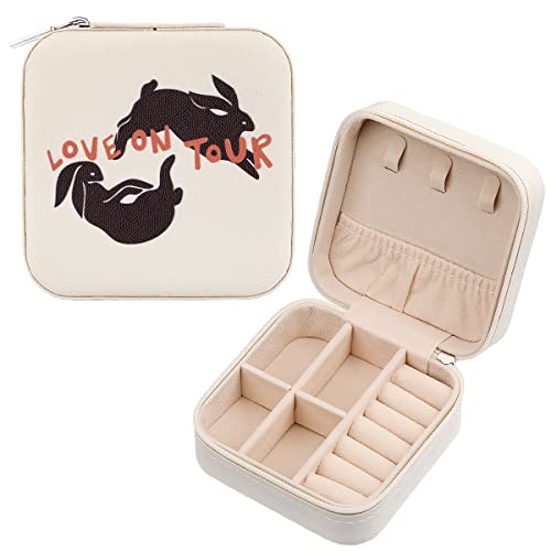 Inspired Jewelry Organizer Box HS Singer Merch Portable Travel Jewelry Case Storage Holder (Love On Tour)