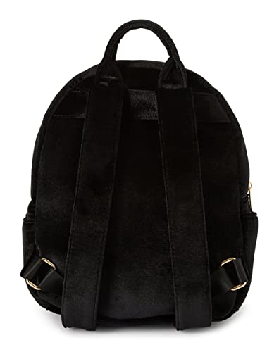 Spencer Gifts Black Velvet Playboy Mini Backpack | Officially licensed | Adjustable straps | Large front pocket | Fully lined | Zipper closure | Spot clean | Imported