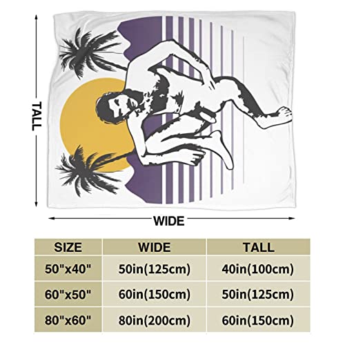 Tom Selleck Blanket Ultra-Soft Micro Fleece Blanket Warm Cozy Plush Bed Blanket Lightweight Sofa Throw Blanket