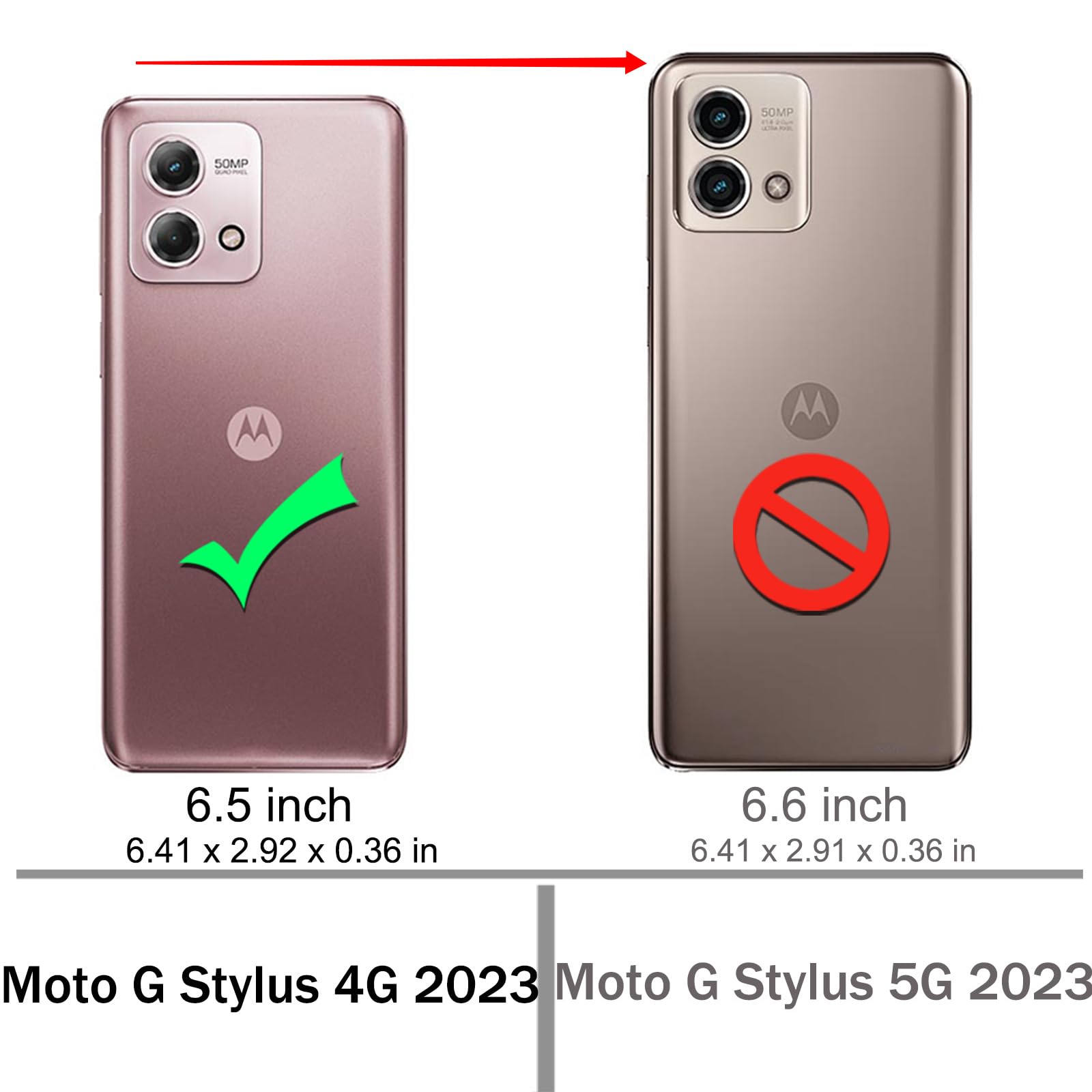 Osophter for Moto G Stylus 2023 Phone Case: with 2pcs Screen Protector Shock-Absorption Flexible TPU Rubber Protective Cover for Motorola G Stylus 2023 4G(Black)