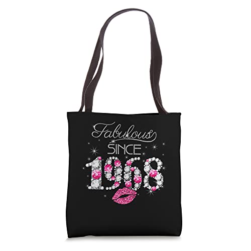 Womens Chapter 55 Fabulous Since 1968 55th Birthday Queen Tote Bag