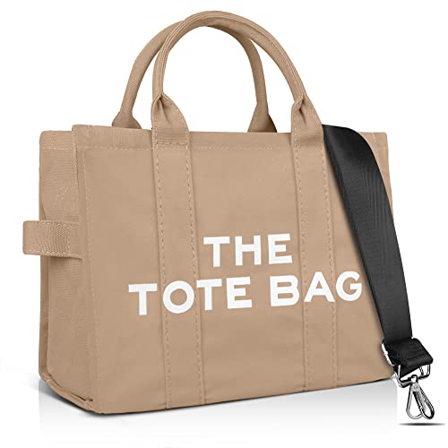 The Tote Bag for Women Crossbody Canvas Tote Bag Traveler Handbag Zipper Canvas Tote Bag