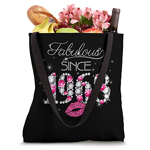 Womens Chapter 55 Fabulous Since 1968 55th Birthday Queen Tote Bag