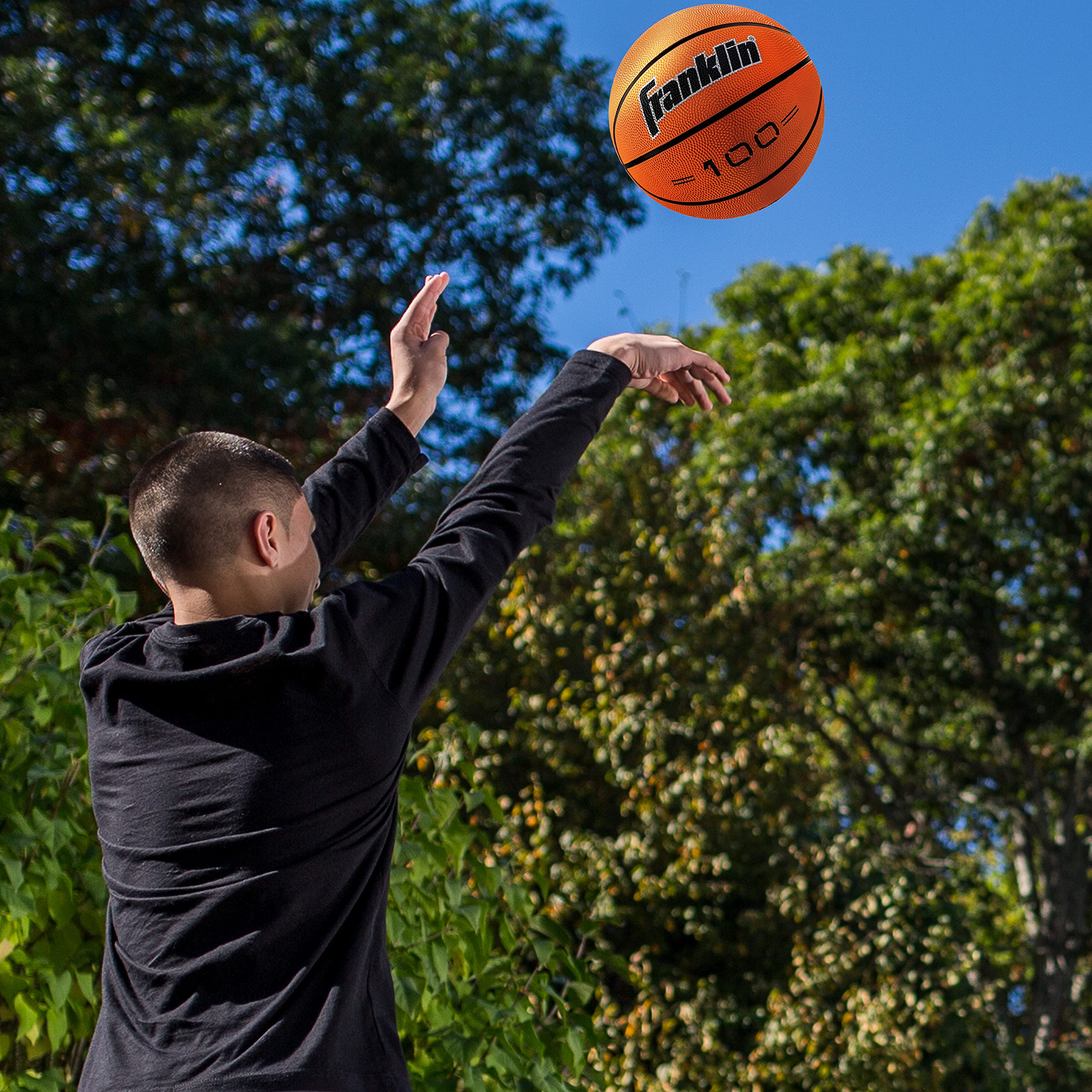 Franklin Sports Grip-Rite 100 Basketball (Intermediate B6)