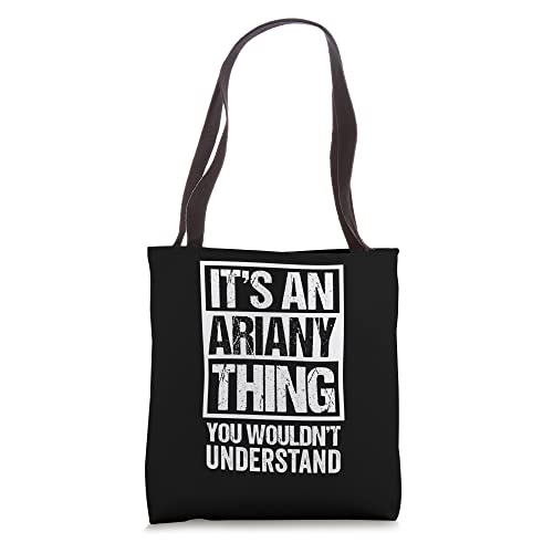It's An Ariany Thing You Wouldn't Understand Mallorca Tote Bag