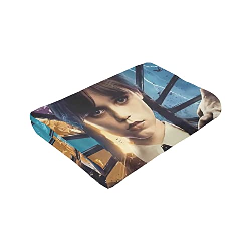Super Soft Flannel Blankets Comfortable Throw Blanket for Sofa Bedroom Office Travel,Suitable for Teenagers, Adults (50"x40")