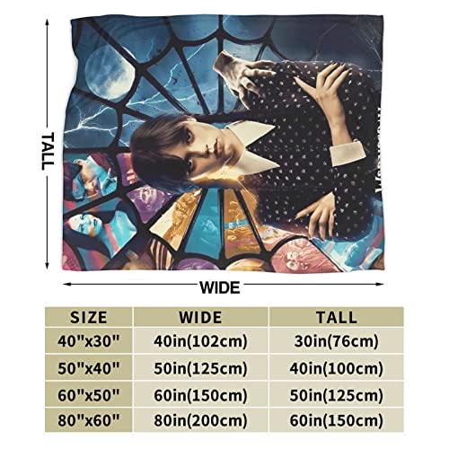 Super Soft Flannel Blankets Comfortable Throw Blanket for Sofa Bedroom Office Travel,Suitable for Teenagers, Adults (50"x40")