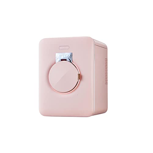 TCHPCFZ Skincare Small Refrigerator, Suitable For Bedroom, Car, Desk And Dormitory Storage Makeup Skincare Products Beauty Mask Professional Constant Temperature Preservation white