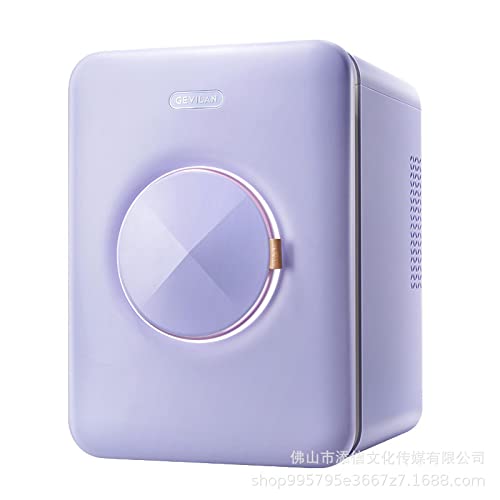 TCHPCFZ Skincare Small Refrigerator, Suitable For Bedroom, Car, Desk And Dormitory Storage Makeup Skincare Products Beauty Mask Professional Constant Temperature Preservation white