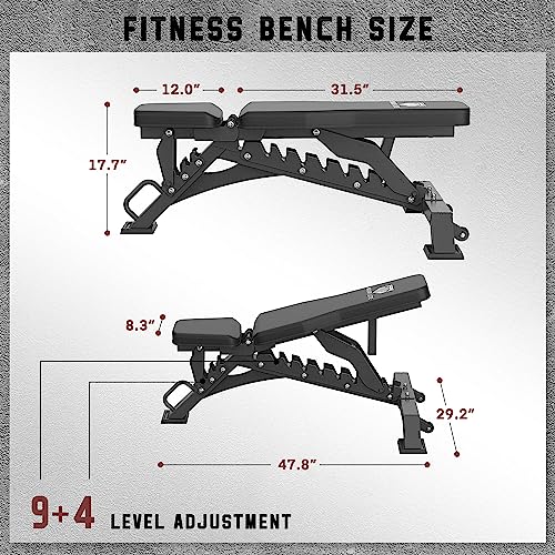 MAJOR LUTIE Power Cage with Weight Bench, 230LBS Competition Bumper Plates and Olympic Barbell, PLM03 Multi-Function Power Rack with Adjustable Cable Crossover System and Exercise Attachment White